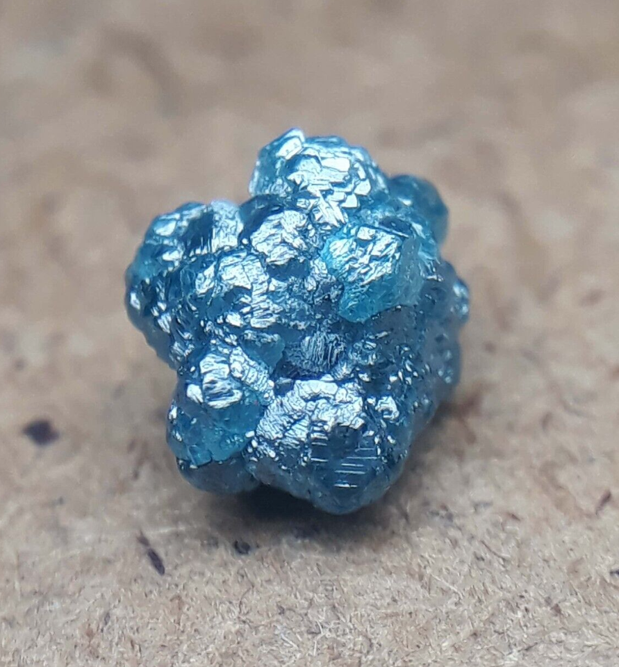 0.91 Ct, Natural Rough Loose Diamond,Light Blue Rough Diamond,Blue ...