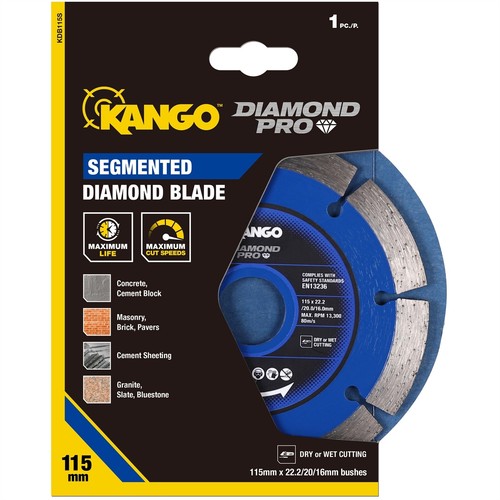 Kango 115mm Segmented Diamond Blade | eBay