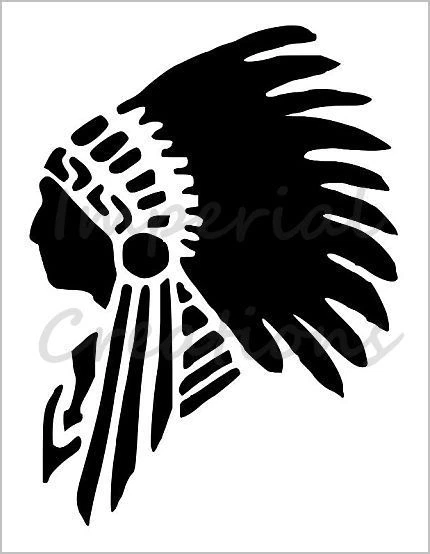 American Indian Stencil Designs