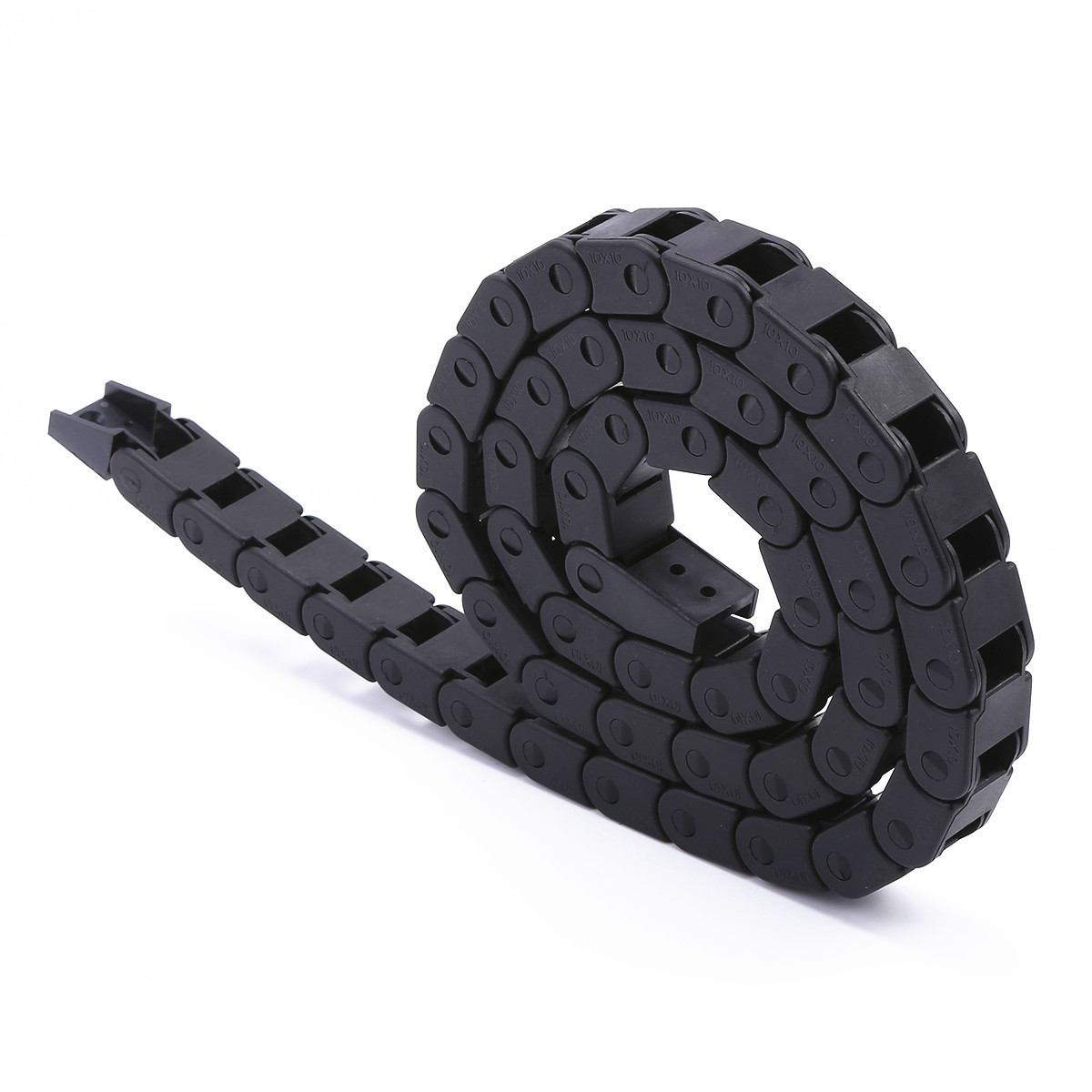 10*10 Carrier Cable Drag Chain Towline Wire Track For CNC Router Mill ...