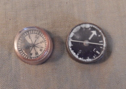 WWII / WW2 U.S. Army Air Forces, Survival Compasses (2), From WWII ...