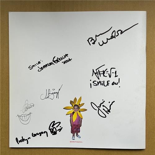 Brian Wilson - Smile 2004 programme - SIGNED with slipcase - (beach ...