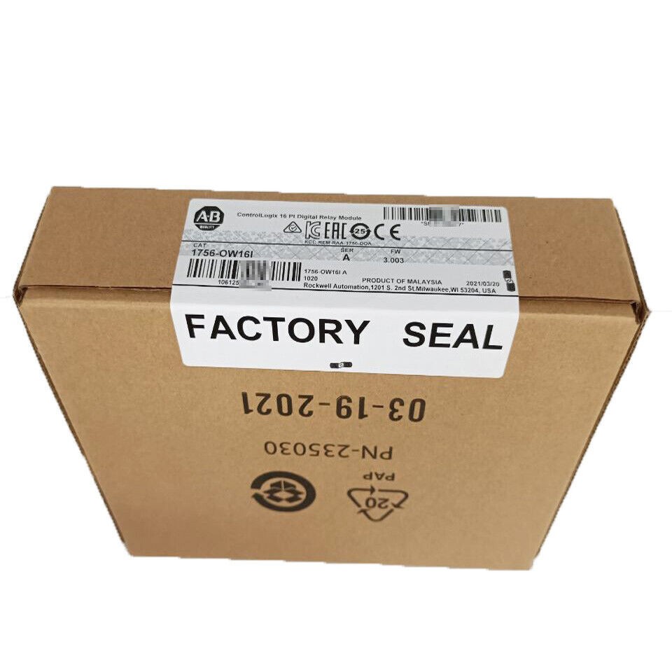New Factory Sealed Allen Bradley 1756-OW16I SER A ControlLogix 16 Pt ...