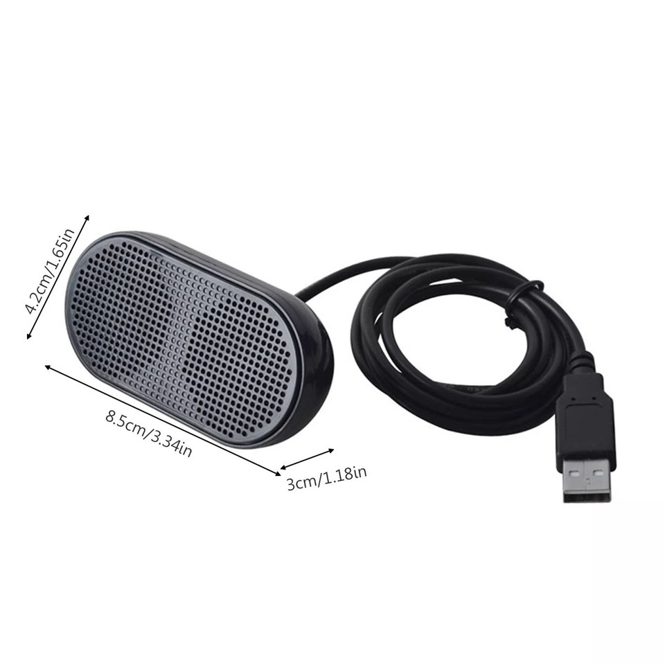 1PC Mini Speaker 5V 6W USB Direct Plug For Computer/Laptop/Notebook/PC ...