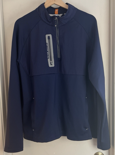 Peter Millar Crown Weld Hybrid Hyperlight Half Zip Jacket Men's Size XL ...