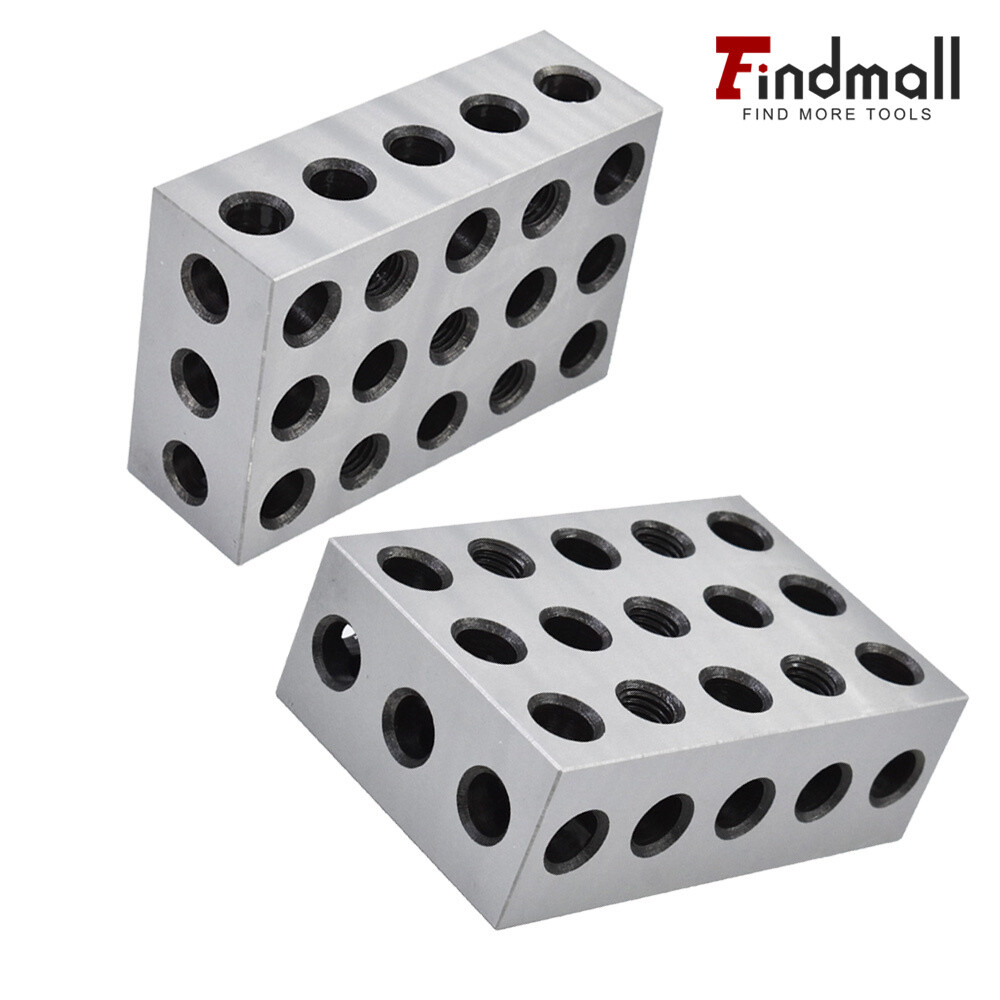 2-4-6 Blocks 23 Holes Matched Pair Machinist | Grelly USA