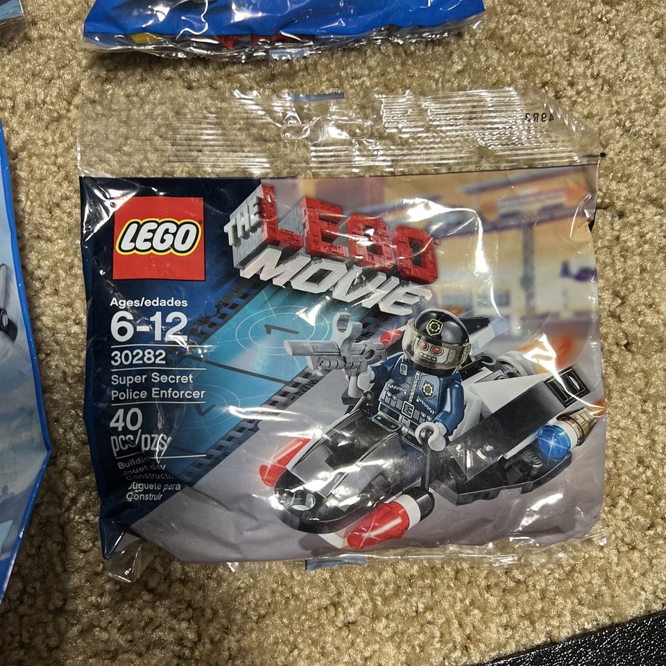 Lego City Polybag 30222 Police Helicopter 30221 Fire Truck 30282 Movie ...
