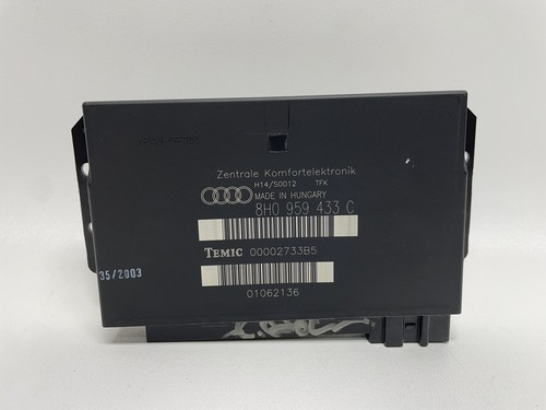 2003-2009 AUDI A4 CONVERTIBLE COMFORT CONTROL CONVENIENCE MODULE 8H0 ...