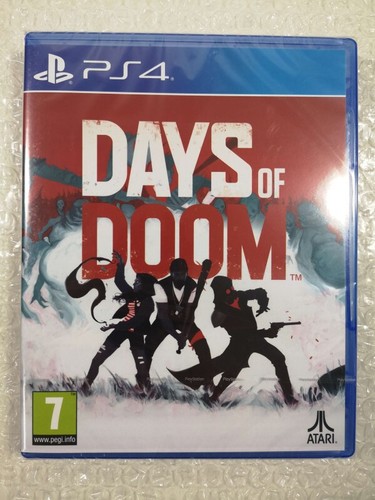 DAYS OF DOOM PS4 EURO NEW (GAME IN ENGLISH/FR/DE/ES/IT) | eBay