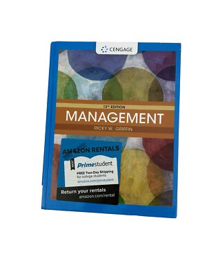 Management by Ricky W. Griffin (2021, Hardcover) 13th Edition 13e ...