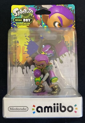 Amiibo: Splatoon Series- Inkling Boy Alternate Color - Nintendo Wii U ...