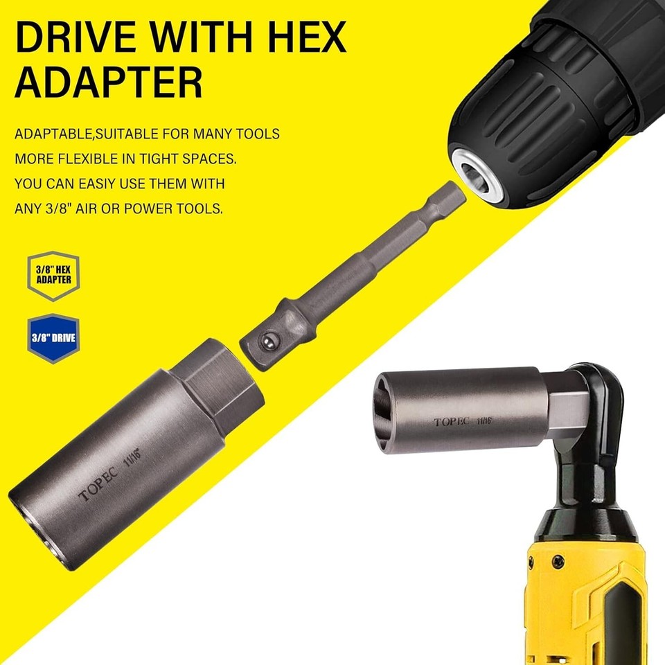 5-Piece Spiral Type Deep Extractor Set, Spark Plug Easy-out Set, for ...