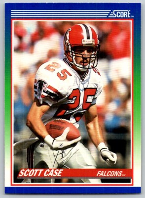 1990 SCORE SCOTT CASE ATLANTA FALCONS #104 | eBay
