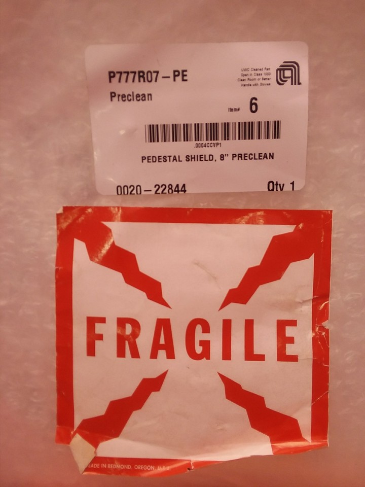 Amat # 0020-22844 Pedestal Shield 8" Preclean | eBay