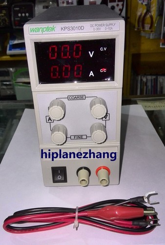 Adjustable Variable Mini DC Power Supply Output 0-30V 0-10A AC110-220V ...