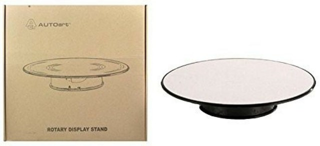 AUTOart 12" Rotating Display Stand Turntable Mirror Top A98013 for sale ...