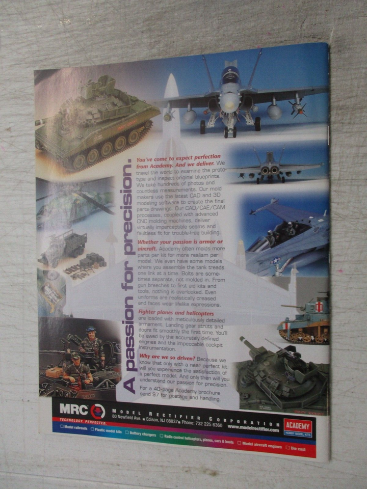 FINE SCALE MODELER MAGAZINE DECEMBER 2005 TRUMPETER ME 262 F-18 SUPER ...