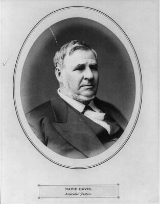 Photo:David Davis,1815-1886, Associate Justice,Supreme Court | eBay
