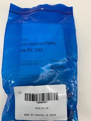 Danfoss 132B0421 VLT Midi Drive FC 280 Terminal Kit for Enclosure Size ...