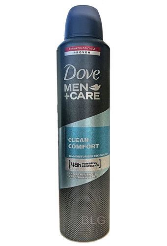 Dove Men+Care "Clean Comfort" Spray Deodorant w/48-Hour Protection ...