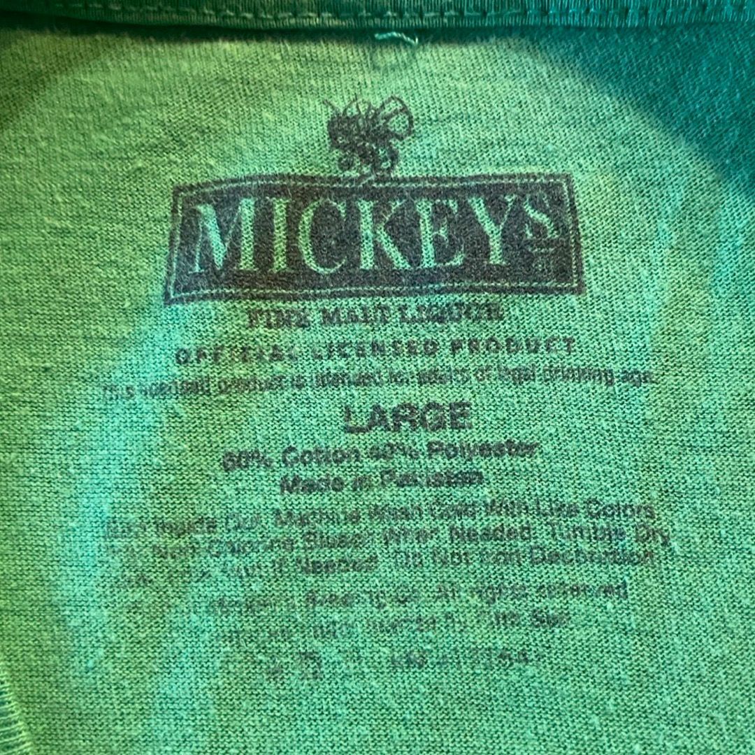 Men's Official Mickey's Fine Malt Liquor Light Green … - Gem