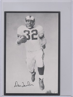 1954 LOS ANGELES RAMS 4X6 DEACON DAN TOWLER WASHINGTON & JEFFERSON 9178 ...