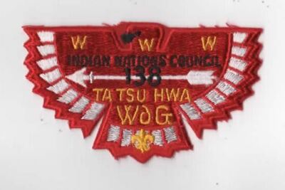 OA Ta Tsu Hwa Lodge 138 RED Bdr. Indian Nations Council [KY-5160] | eBay