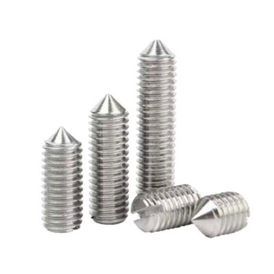 15pcs M2.5 Slotted Machine Screws SUS304 Steel Tip End Set Screw 2mm ...
