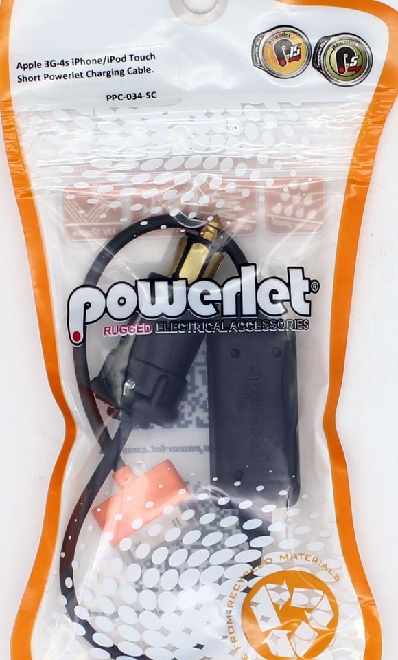 Powerlet 3G-4S Short Charging Cable Part Number - PPC-034-SC | eBay