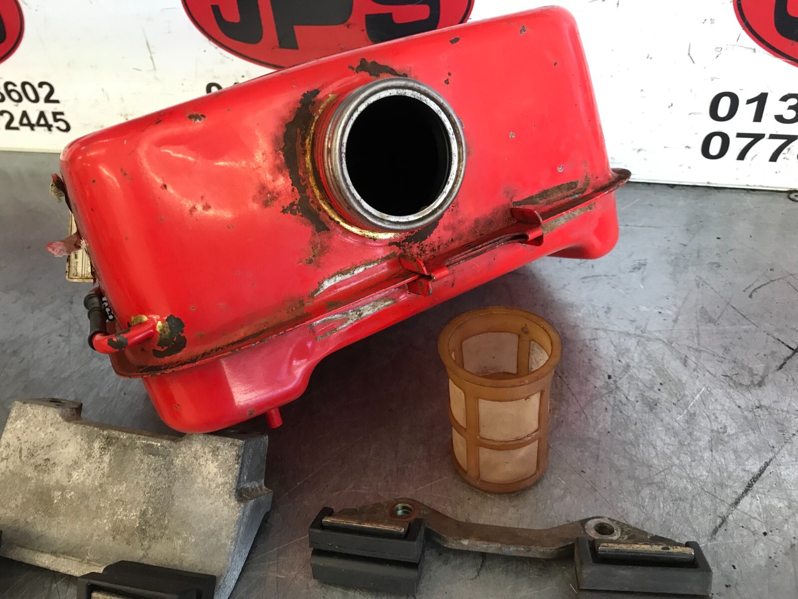 Metal diesel tank / brackets X Yanmar L60E-D | Grelly UK