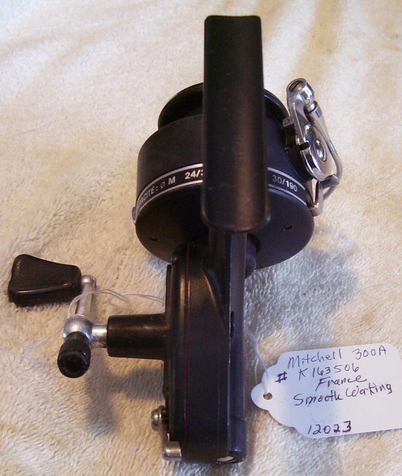 12023 VINTAGE MITCHELL 300A REEL SEE TAG NICE WORKING COND. | eBay