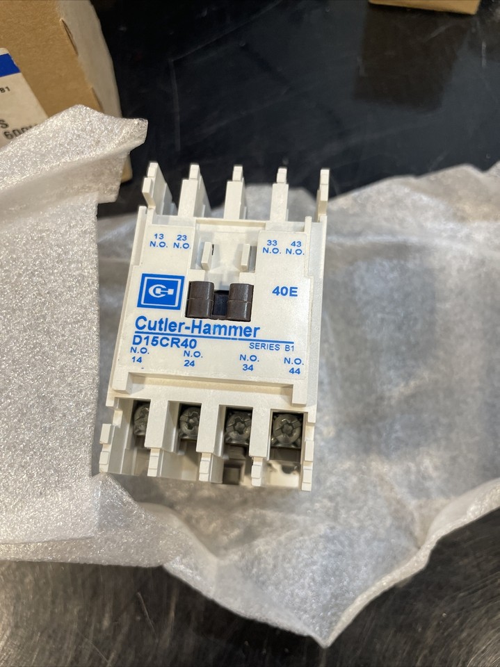 Eaton D15CR40AB Freedom Series Relay 4NO/0NC 120VAC NEW IN BOX | eBay