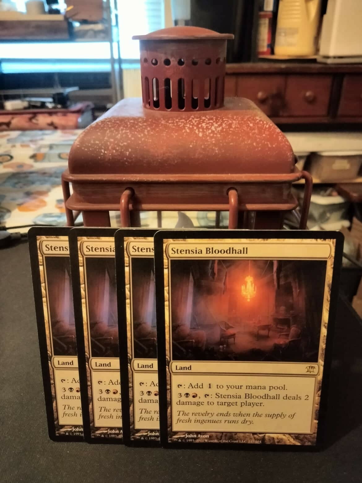 Stensia Bloodhall x4 LP Magic the Gathering Innistrad | eBay