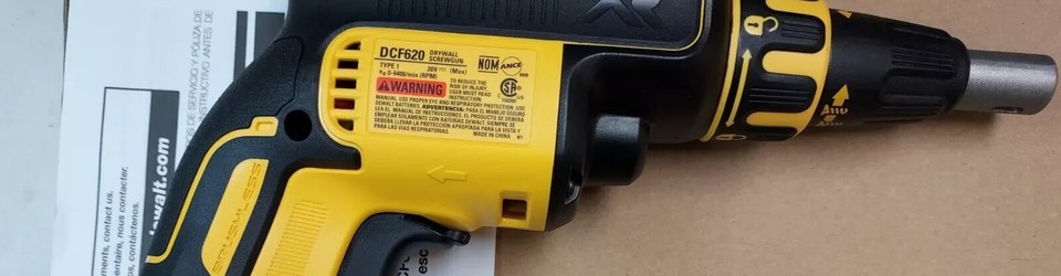NEW DEWALT DCF620B 20V MAX XR Brushless Drywall Screwgun (Tool Only ...
