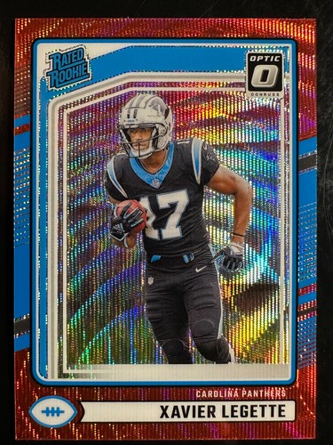 2024 Panini Donruss - Rated Rookie Xavier Legette #323 Optic Preview ...