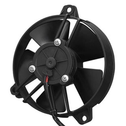 5.2" 24V Condenser Fan Assembly for Motorcycle/ATV - 330 CFM Pusher ...
