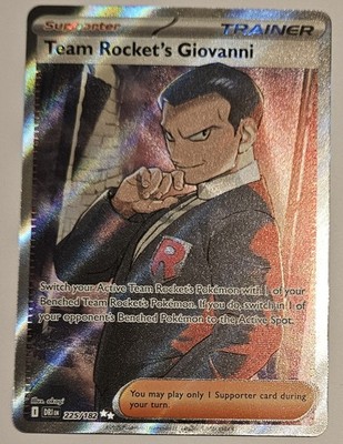 Team Rocket's Giovanni 225/182 - SV10: Destined Rivals Ultra Rare NM | eBay