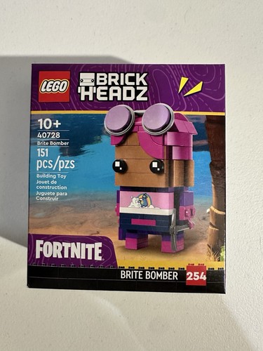 LEGO 40728 Fortnite Brickheadz Brite Bomber 151pcs New | eBay