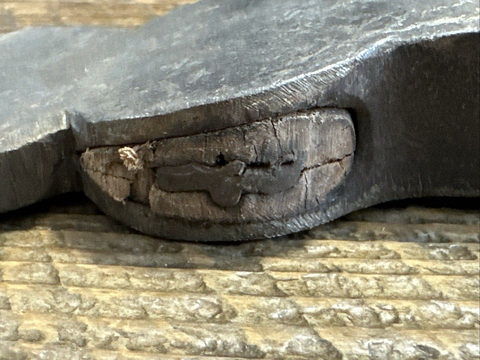 Vintage Double Bit Axe Hatchet Hammond Steel Stamp Wood Handle Logging ...