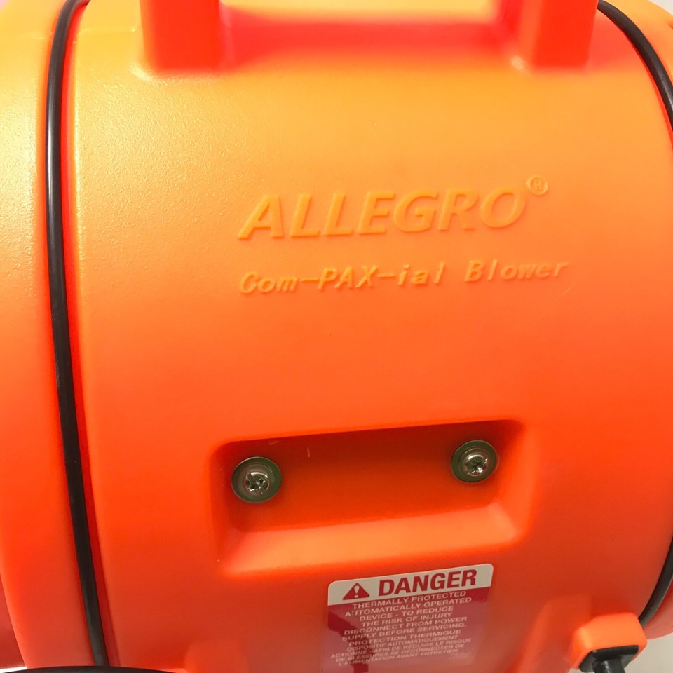 Allegro 9543 Plastic Canister 12 In. Axial Blower New | eBay