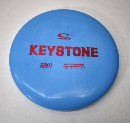 Latitude 64° Disc Golf Keystone Zero Soft Blue 175g 2 5 -1 1 Putting Glide | eBay