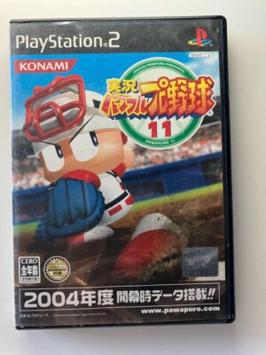 PS2 PlayStation 2 live Powerful Pro Baseball 11 Japanese Tested Genuine ...