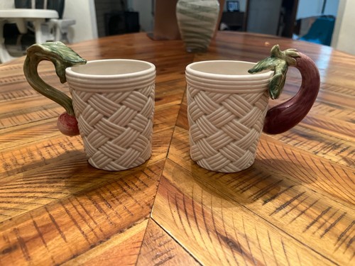 Fitz and Floyd 1995 vintage Vegetable Mug Radish | eBay