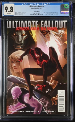 Marvel Ultimate Fallout #4 1:25 Cover Marko Djurdjevic CGC 9.8 ...