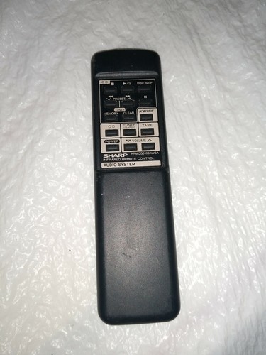 SHARP RRMCG0103AWSA - CD-C1800, CD-C401, CD-C401C, CD-C406, CD-C600, CD ...