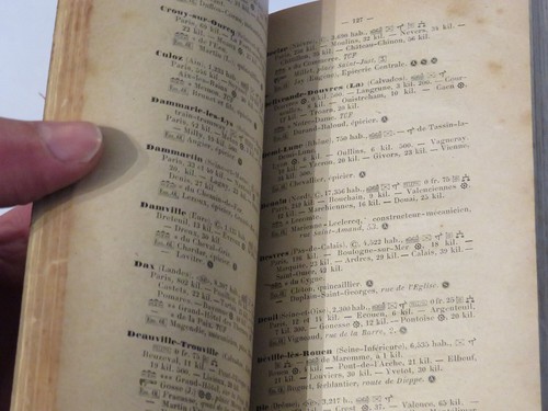 1st edition Michelin Guide 1900 (Guide Michelin 1900). ORIGINAL 125 ...