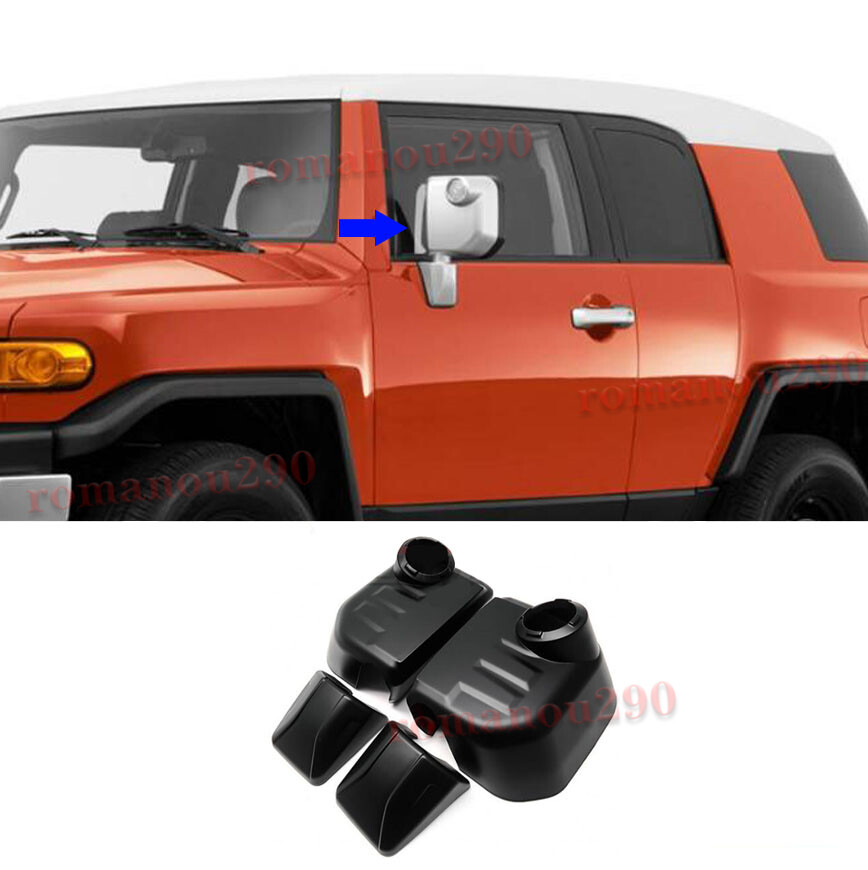 For Toyota FJ Cruiser 2007-2020 Matte Black Headlight Handle Fuel Tank ...