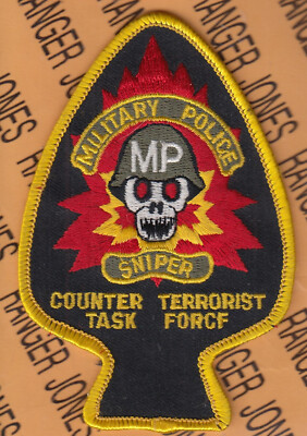 US Army Military Police MP Counter Terrorist Task Force SNIPER ~4.5 ...