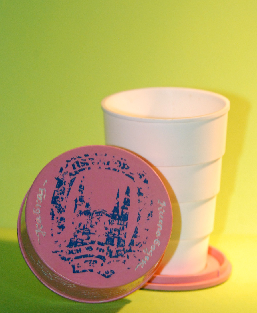 Folding Mug Cup Vintage Soviet Original Plastic for Travel Camping ...