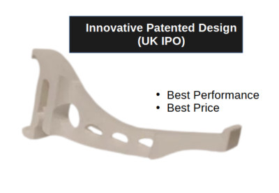 10x K2 C8043 Conservatory Gutter Bracket Patented Strongest Design UV ...